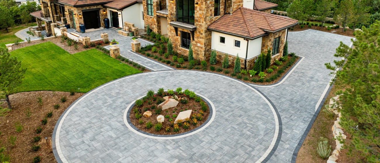 Dimensionally Compatible Pavers Create Upscale Outdoor Living Spaces