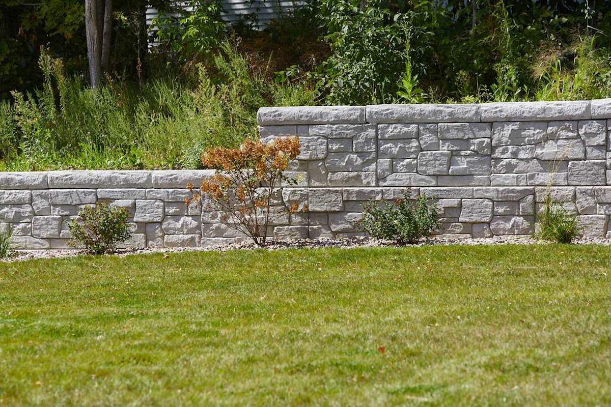 Oversized Rib Rock™ Landscape Block Offers Ultimate Design Flexibility