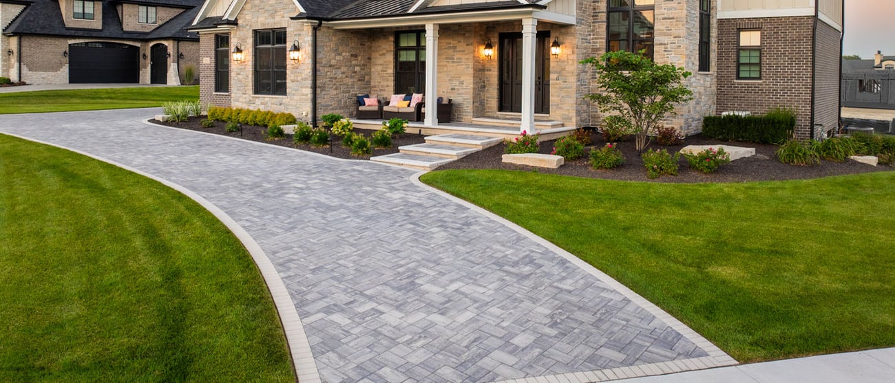 Dimensionally Compatible Pavers Create Upscale Outdoor Living Spaces