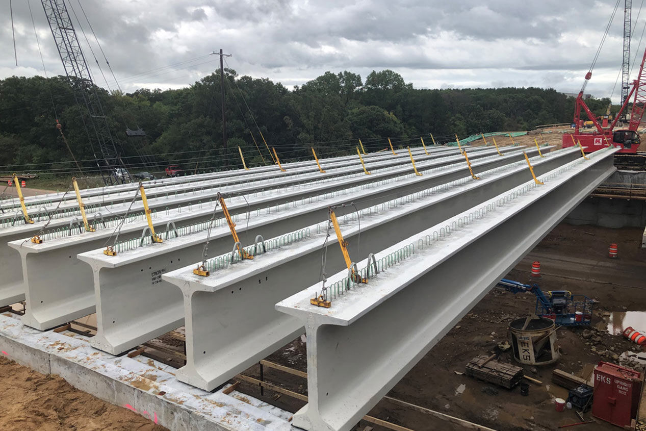 Precast Concrete Girder Bridge Pre Tension Web