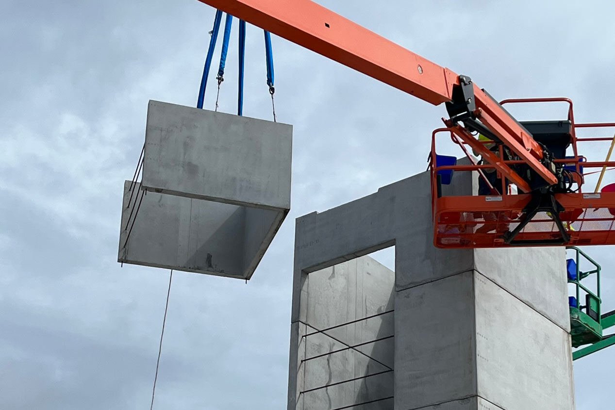 Precast Stair Shafts - County Prestress & Precast
