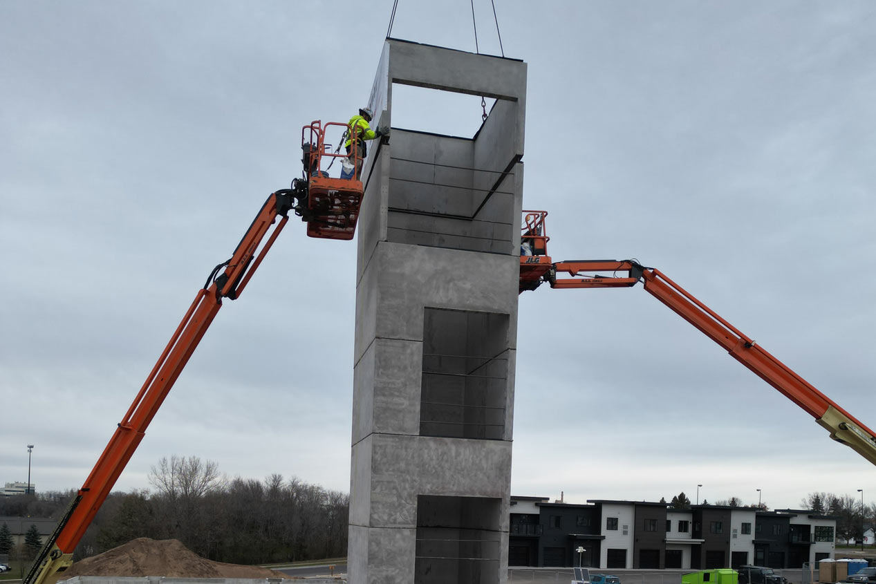 Concrete Construction Products Specified for Azure Luxury Apartments