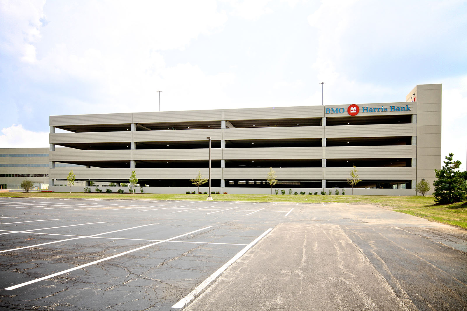 Concrete Parking Structure Components Specified for BMO Harris Project