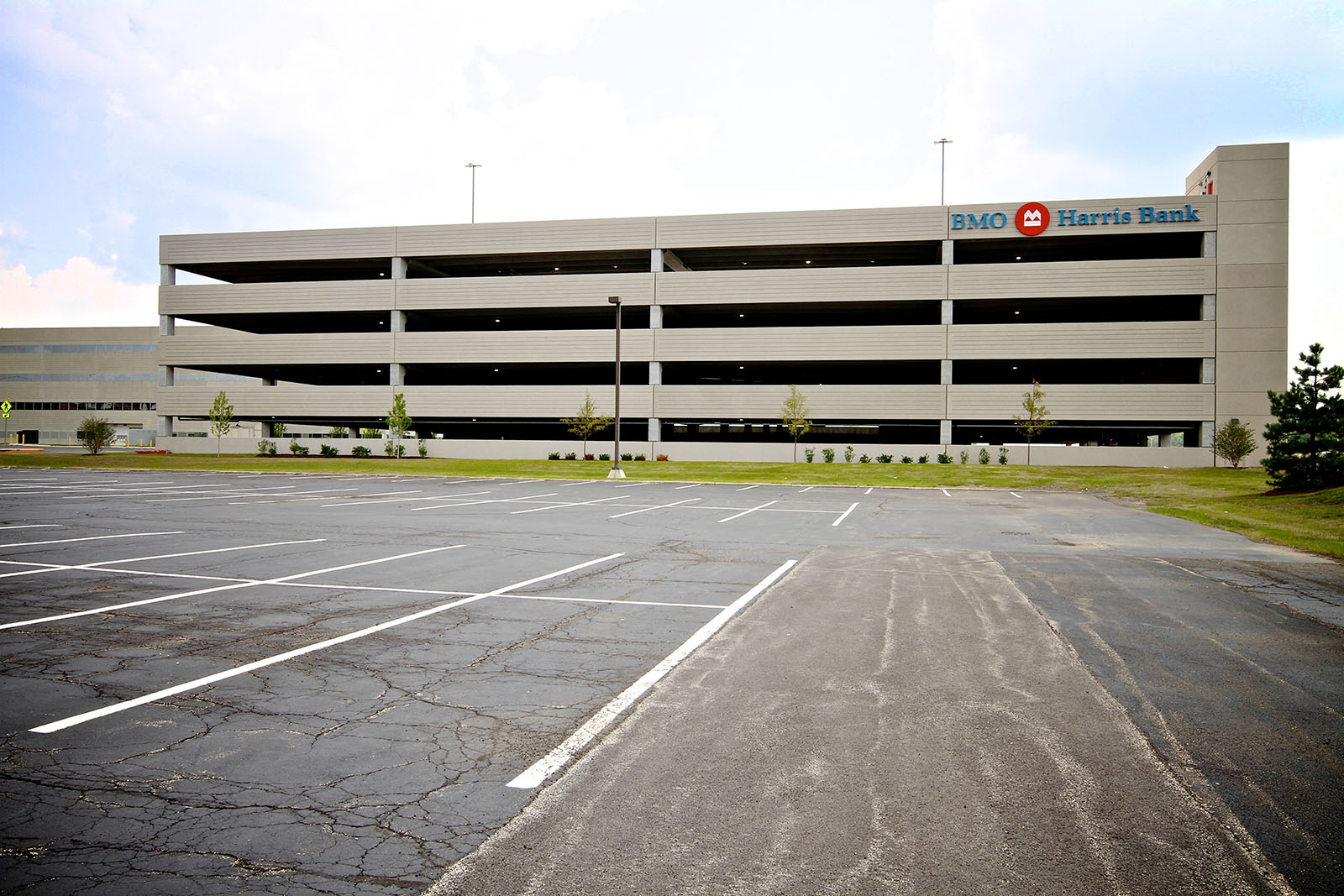 Concrete Parking Structure Components Specified for BMO Harris Project