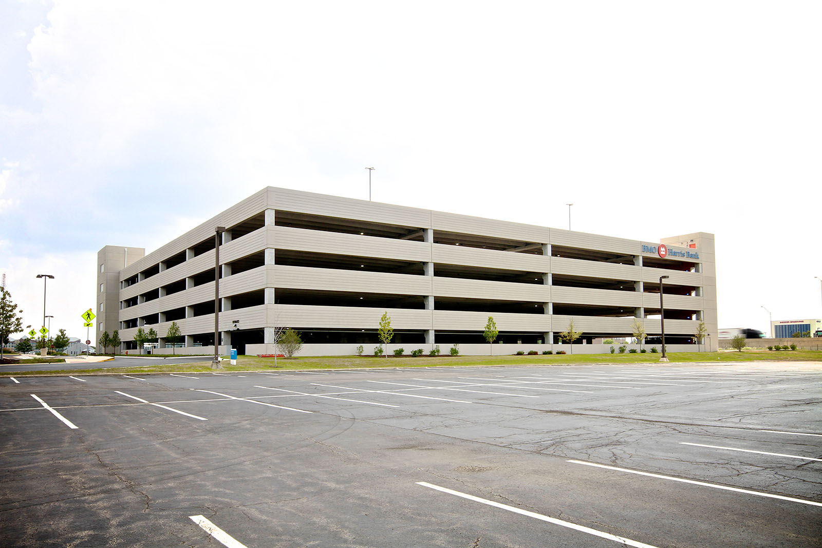 Concrete Parking Structure Components Specified for BMO Harris Project
